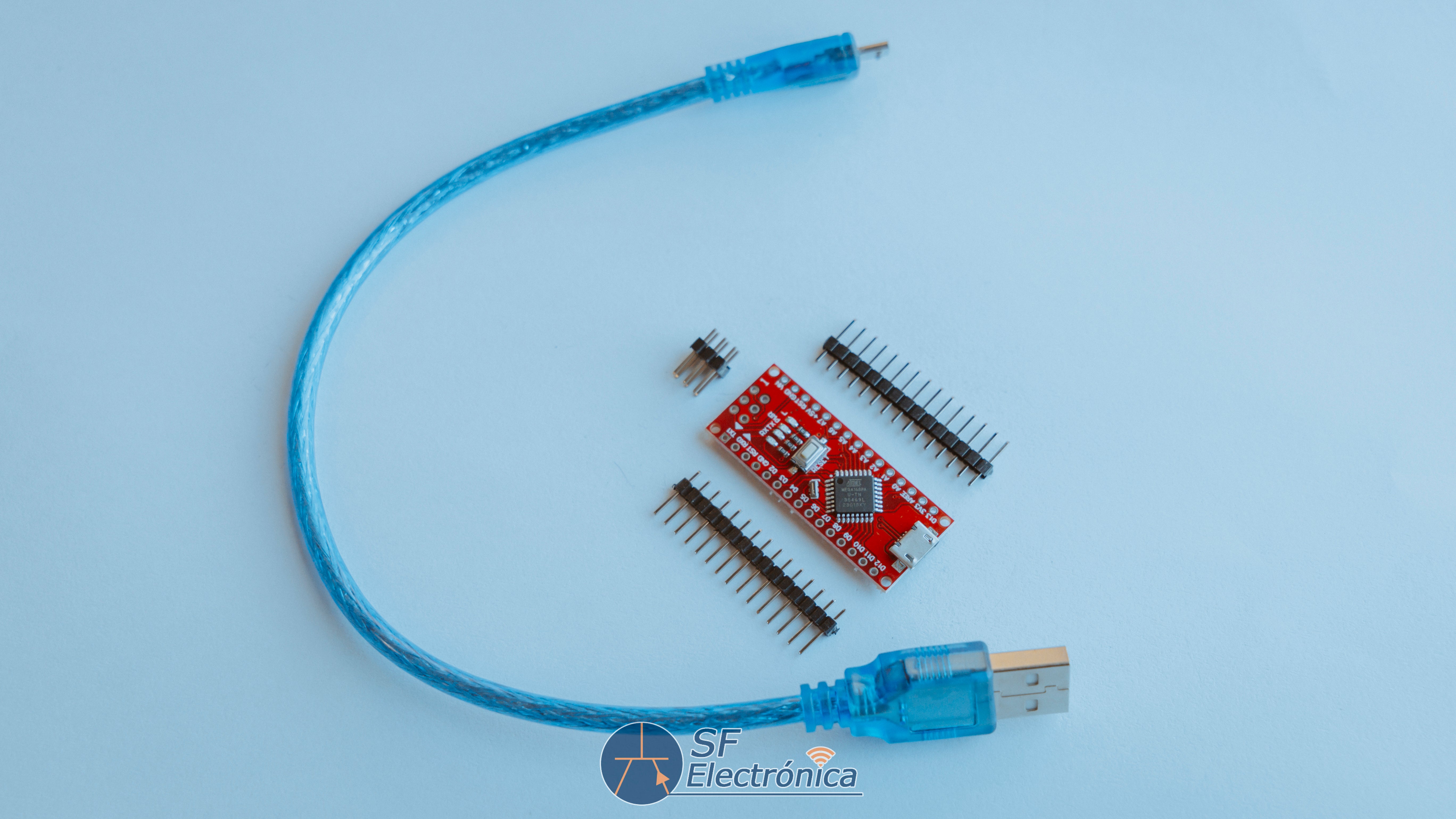 Placa Compatible Para Arduino Nano Atmega168p Sfelectronica