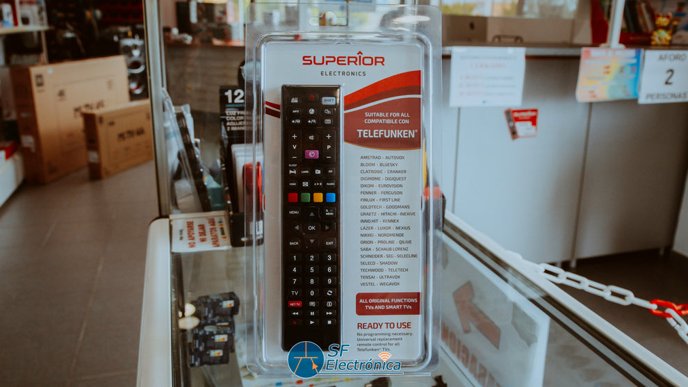 MANDO UNIVERSAL TELEFUNKEN/VESTEL – SF Electrónica